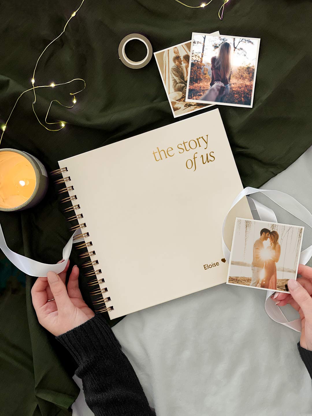 The Story Of Us Personalised Memory Book – Stationery & Office Desk ...