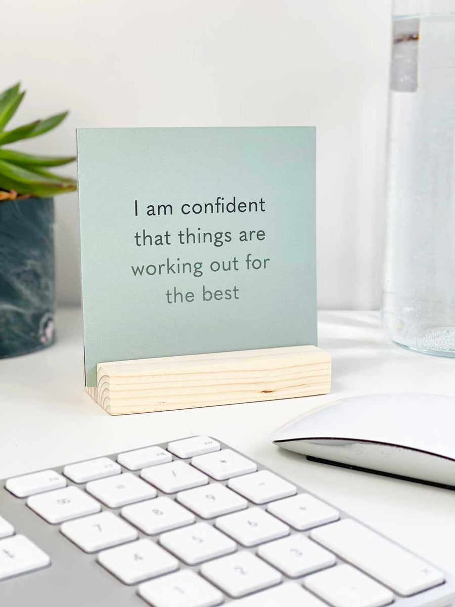 Positive Affirmation Cards for Men – Stationery & Office Desk ...